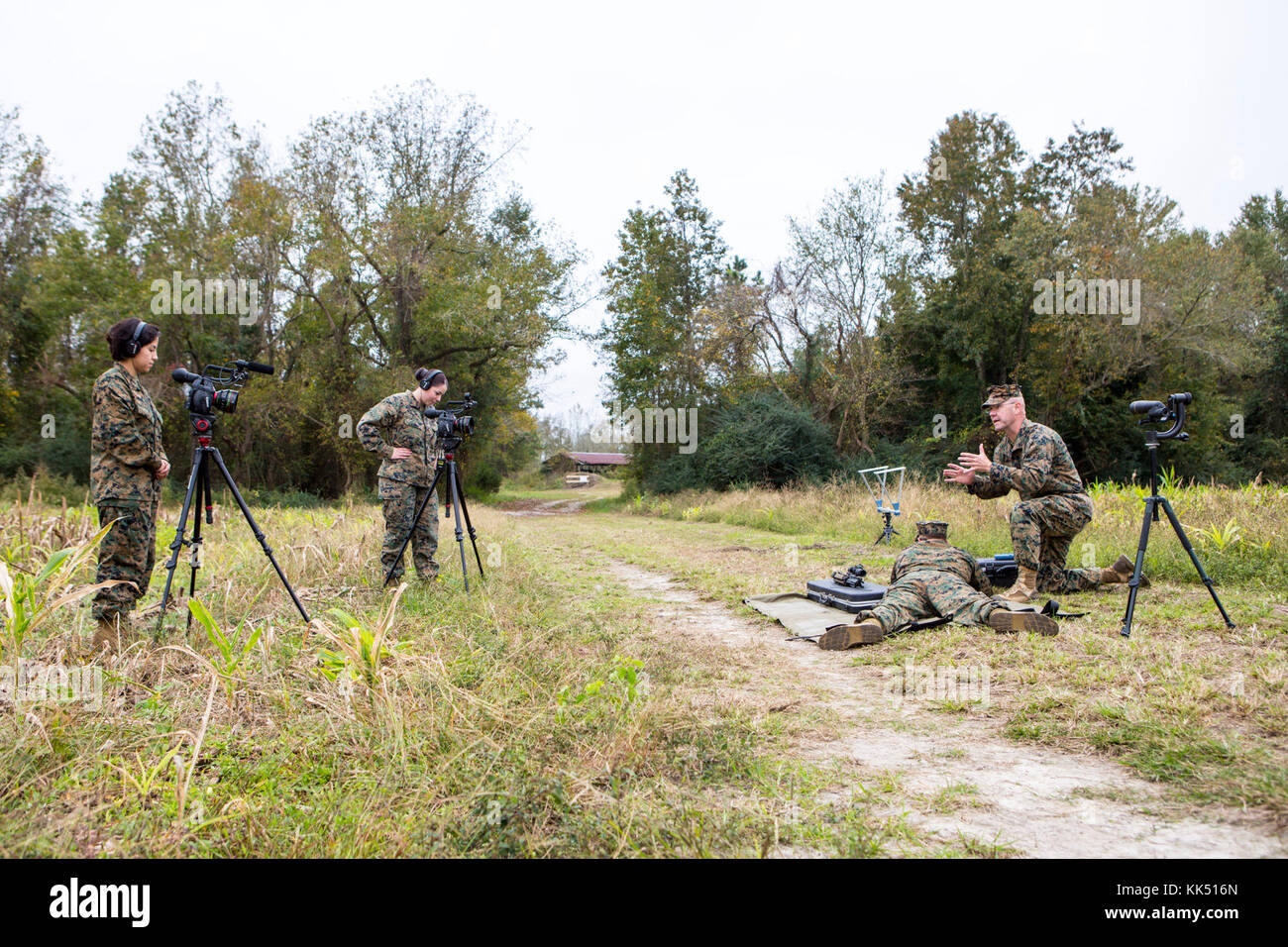 U.S. Marines with Communication and Strategy Operations Unit, 2nd ...