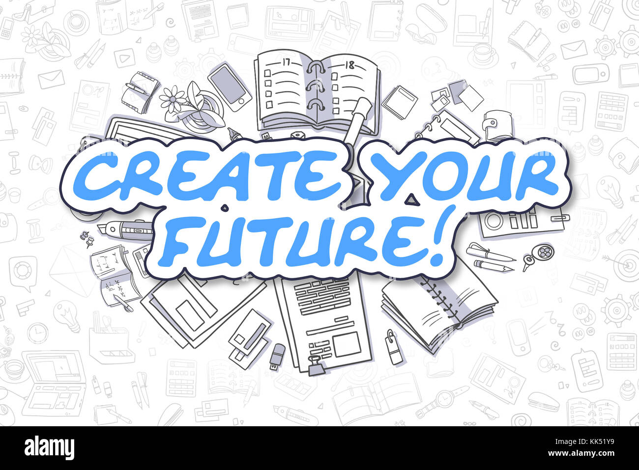 Create Your Future. Business Concept Stock Photo - Alamy