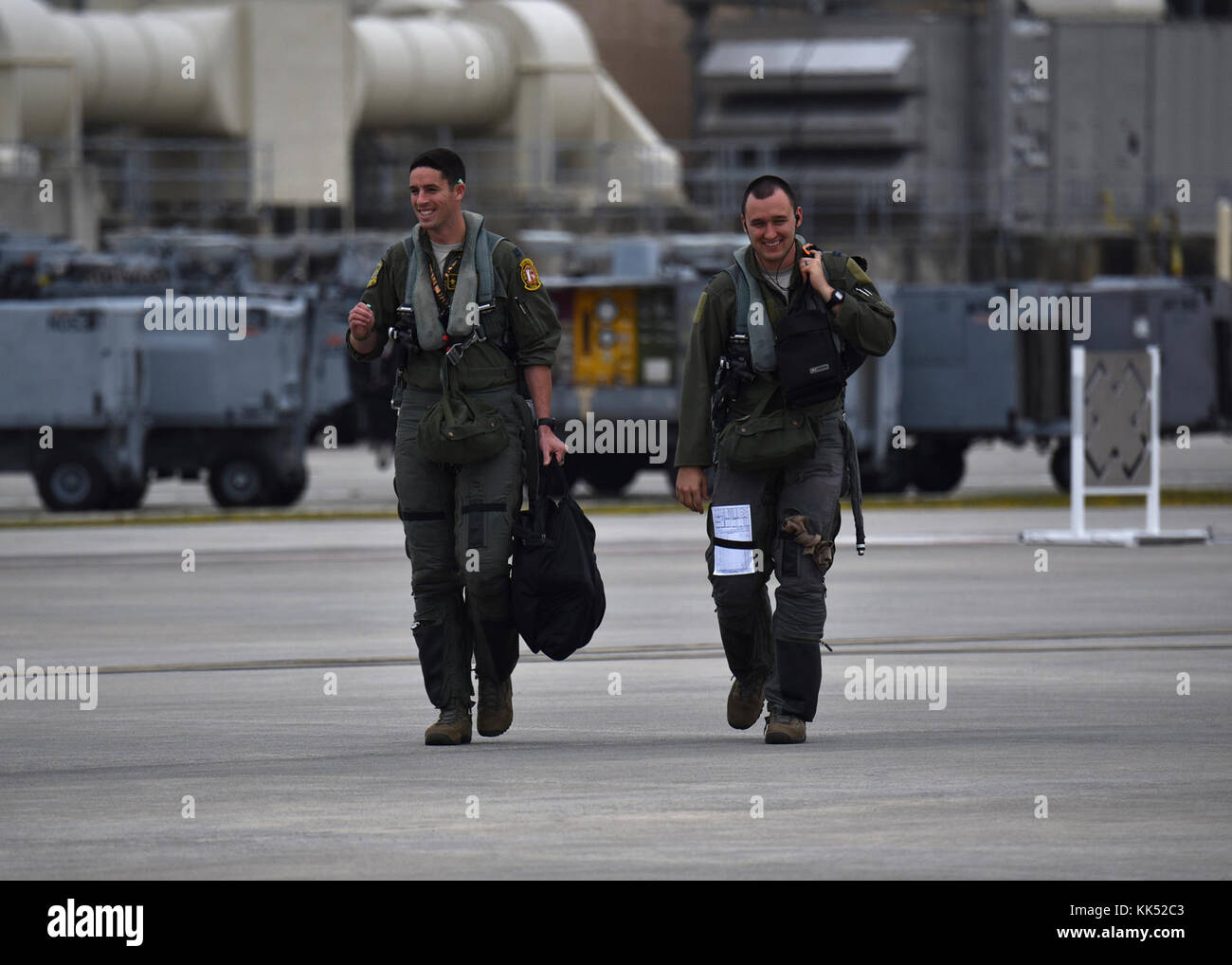 U.S. Air Force pilots from the 79th Fighter Squadron at Shaw Air Force ...