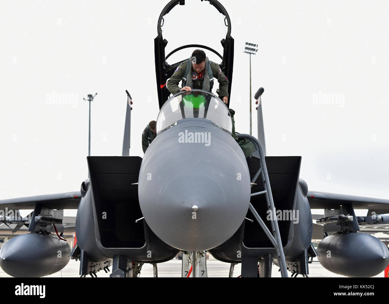 U.S. Air Force pilot from the 389th Fighter Squadron at Mountain Home ...