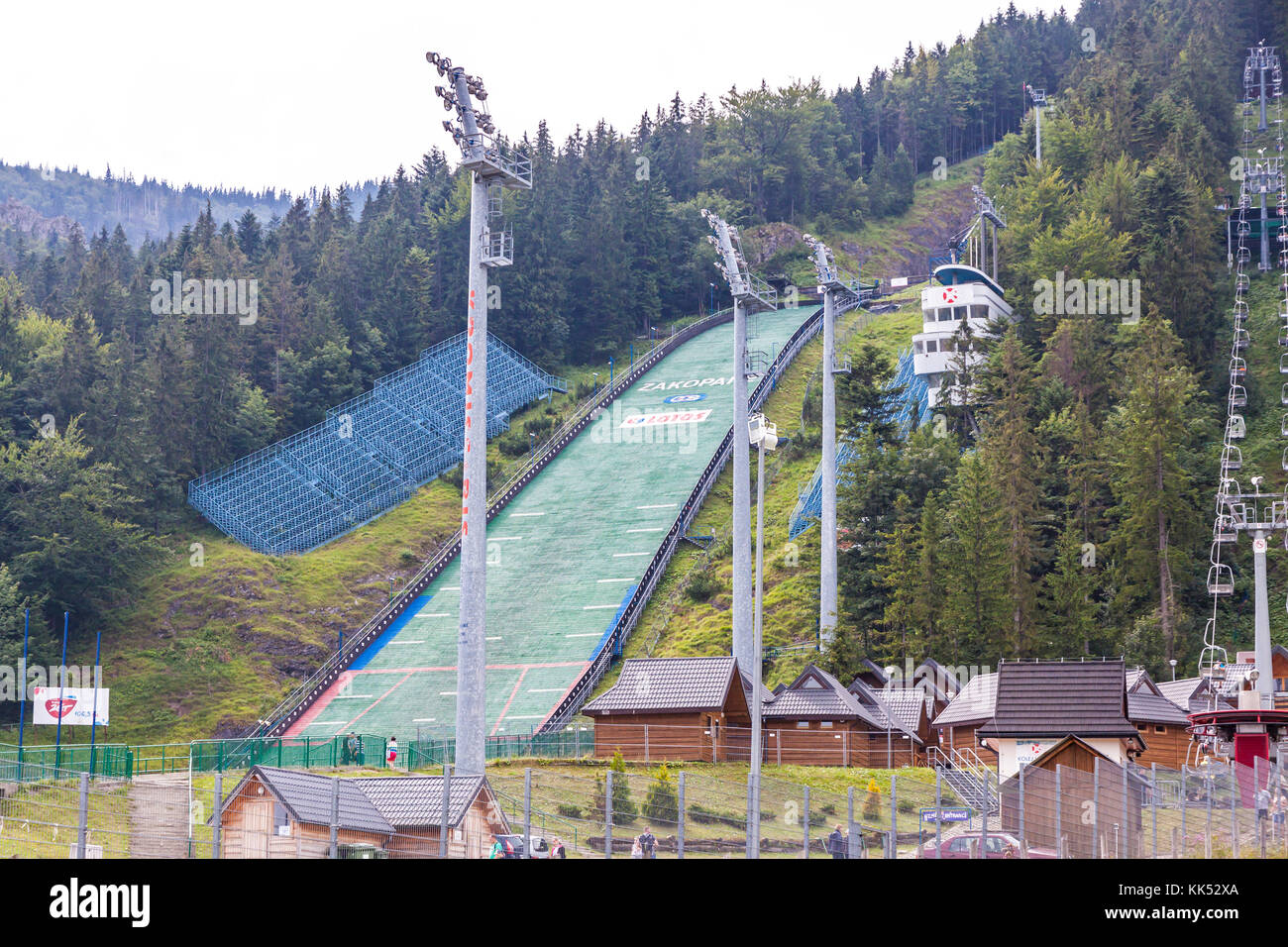 Wielka Krokiew (The Great Krokiew), ski jumping venue on the slope of ...