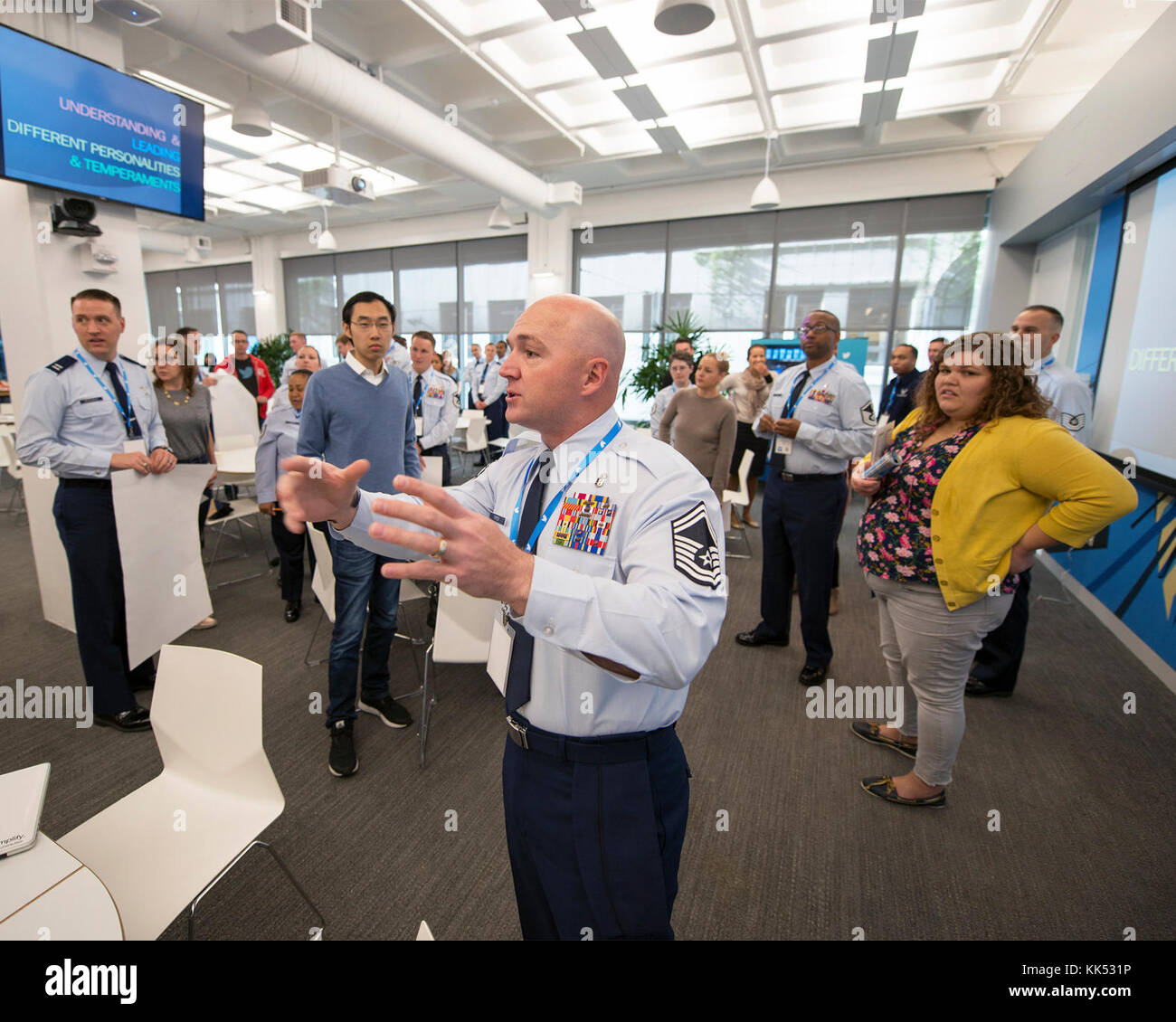 U.S. Air Force Senior Master Sgt. Scott Piper from Travis Air Force ...
