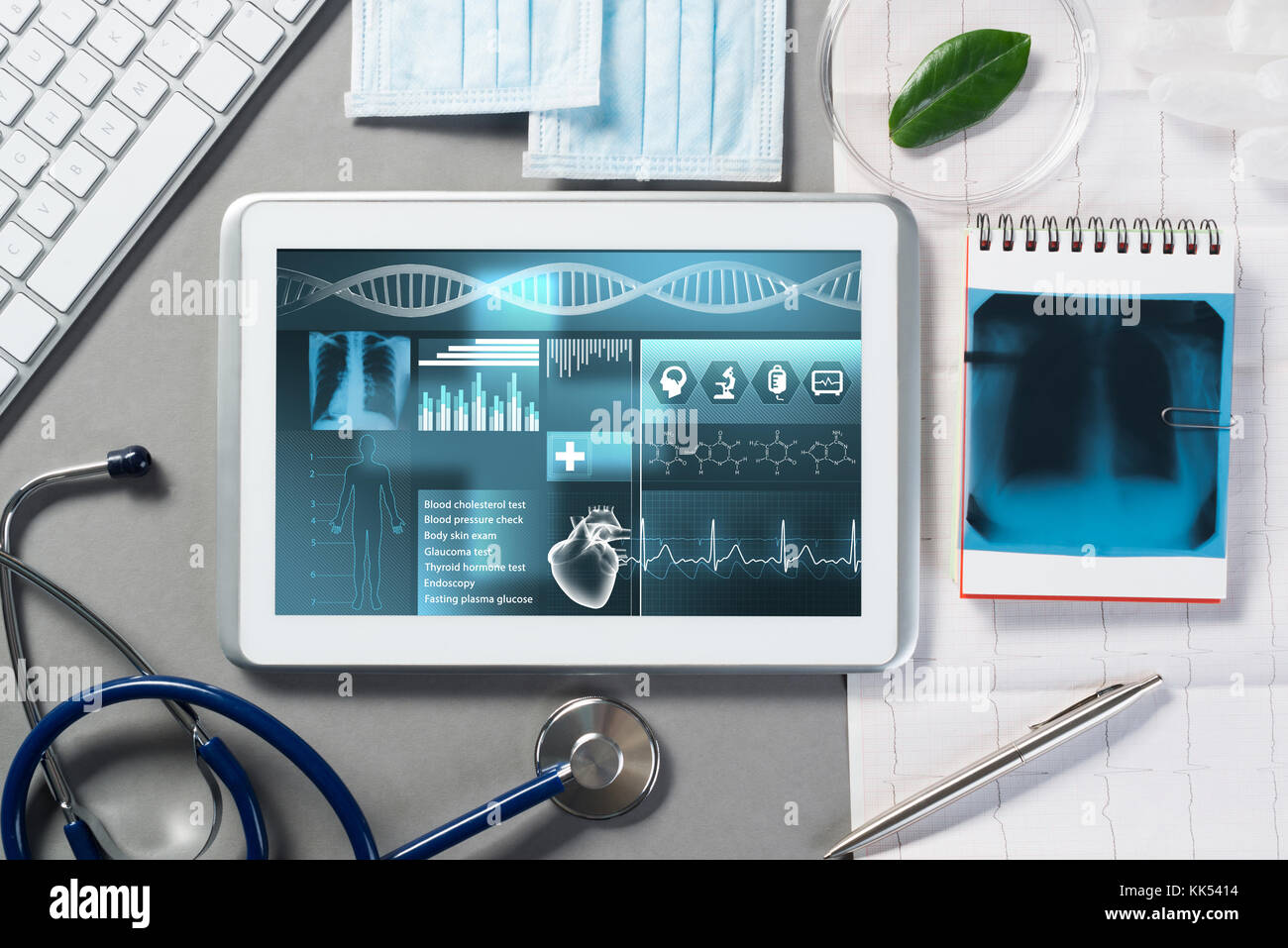 Digital technologies in medicine Stock Photo - Alamy