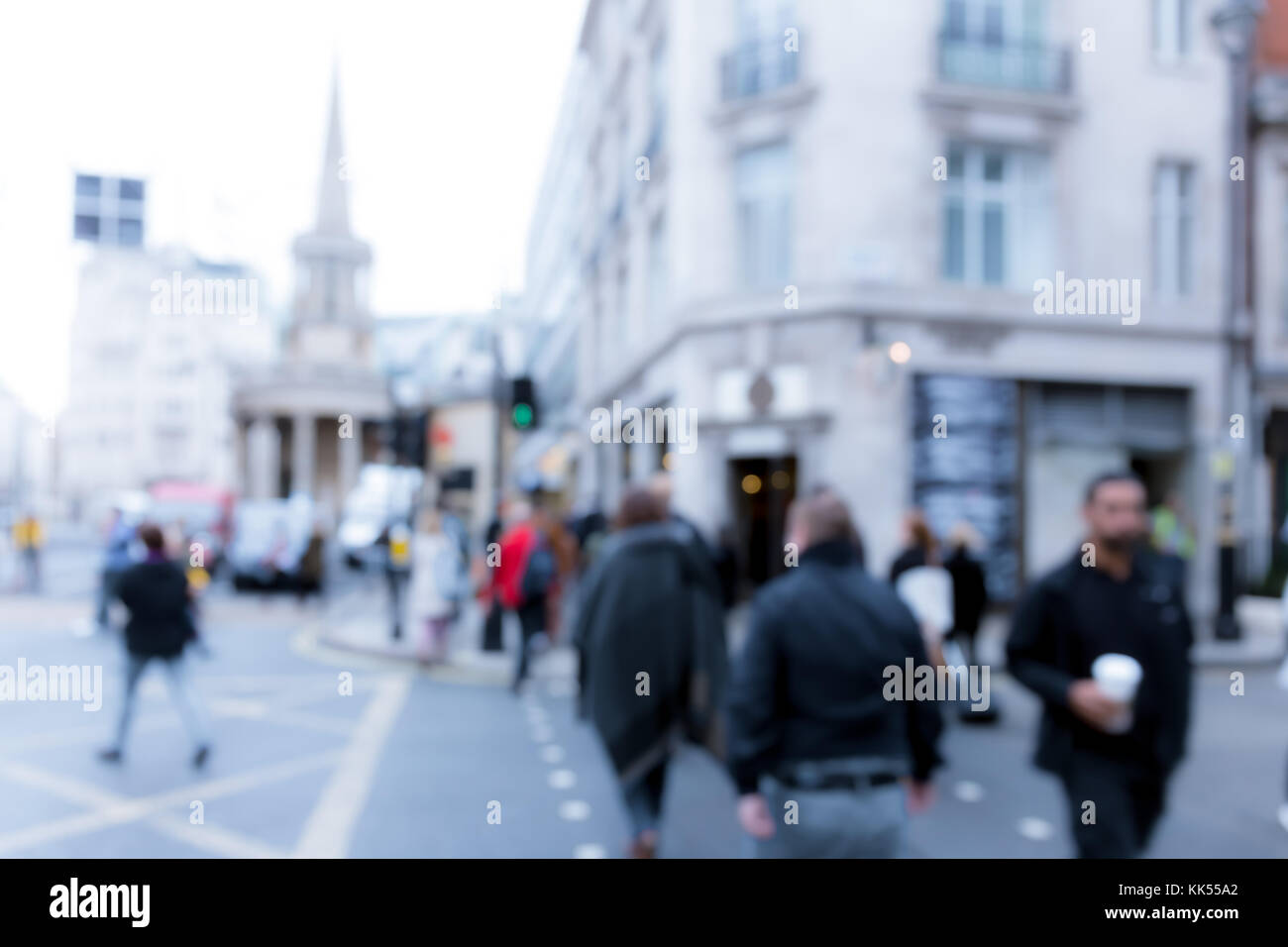 Blur Street background at london, uk Stock Photo - Alamy
