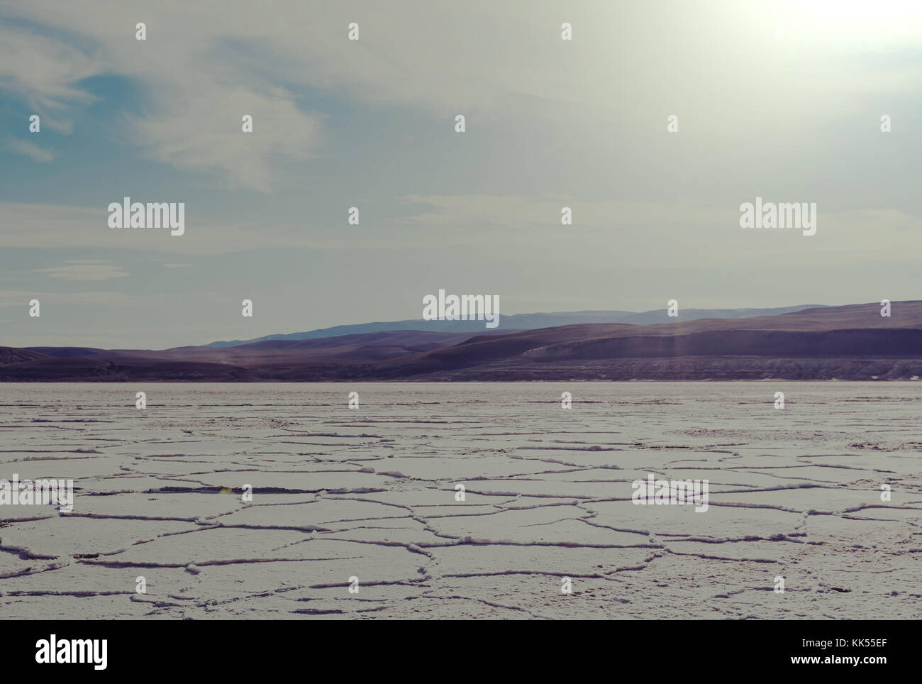 Salt desert in the Jujuy Province, Argentina Stock Photo - Alamy