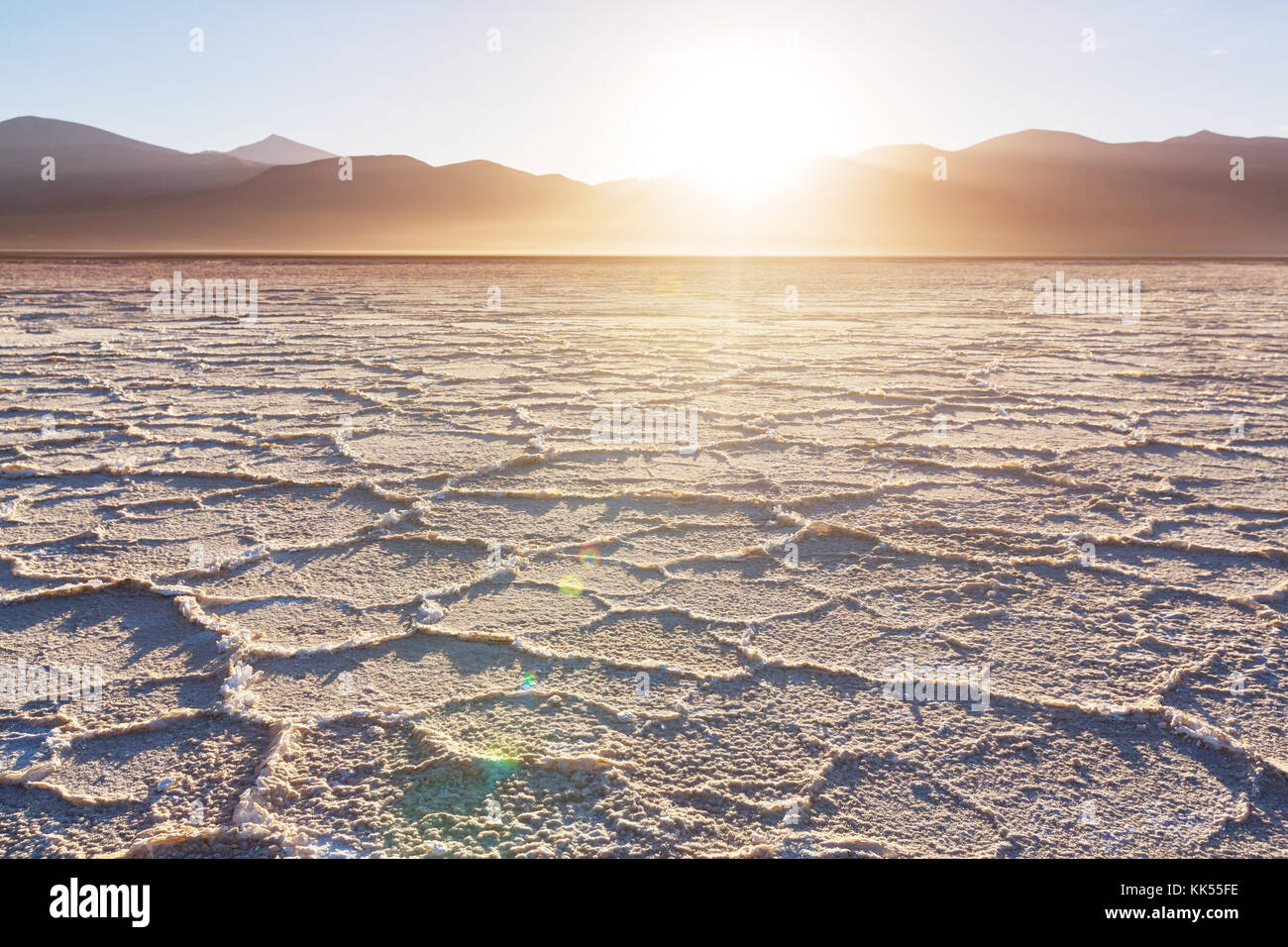 Salt desert in the Jujuy Province, Argentina Stock Photo - Alamy