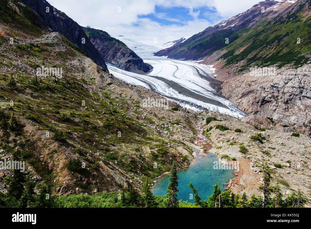 Salmon glacier in Stewart, Canada Stock Photo - Alamy