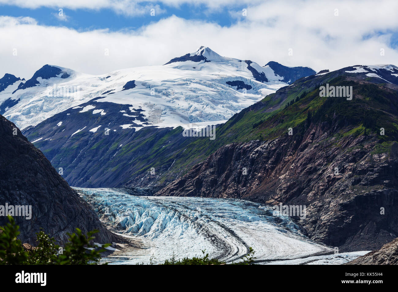 Salmon glacier in Stewart, Canada Stock Photo - Alamy