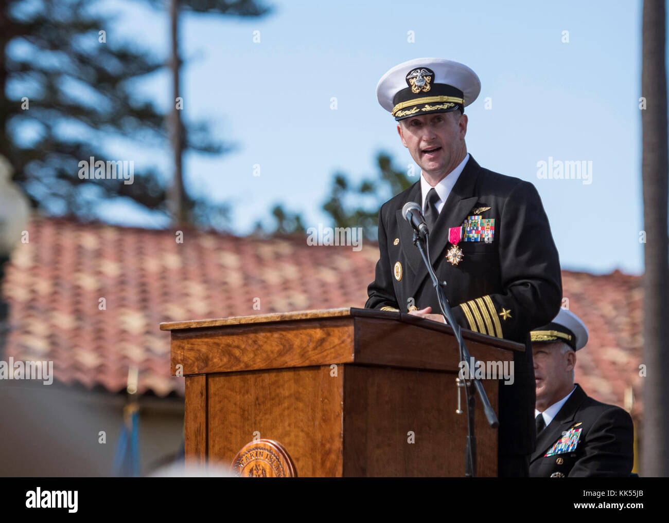 171109-N-LI768-1254 SAN DIEGO (Nov. 9, 2017) — Capt. Mark A. Melson ...