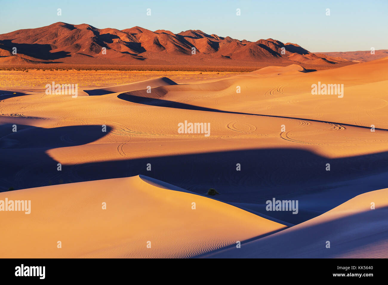 Sand dunes in the Sahara desert Stock Photo - Alamy