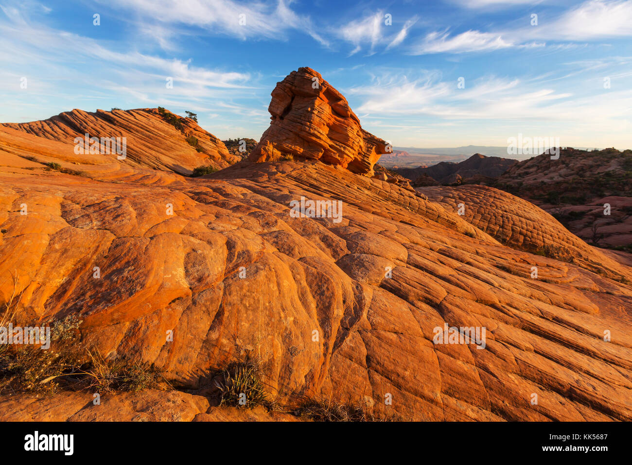 Sandstone formations in Utah, USA Stock Photo - Alamy