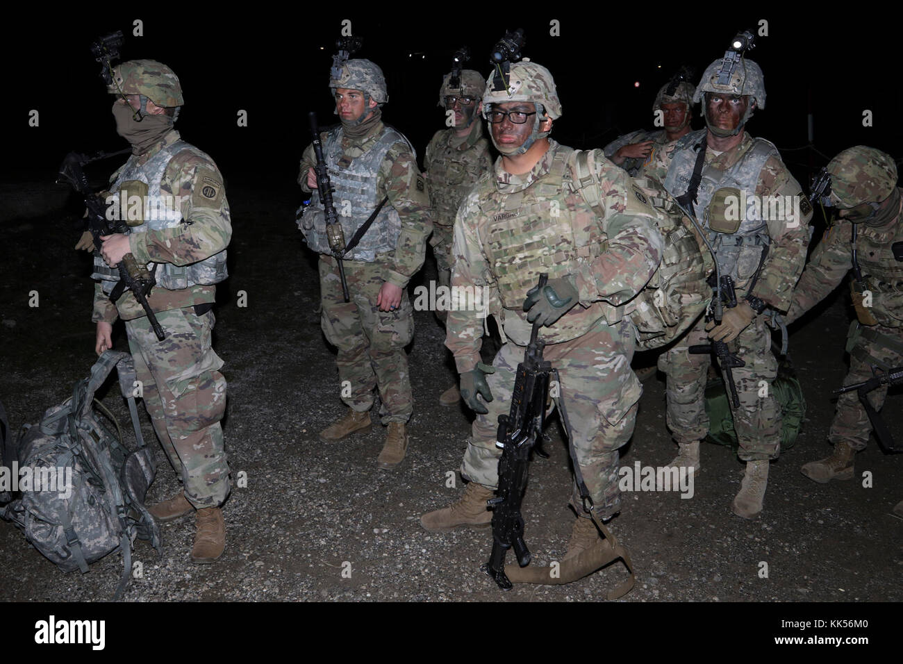 Soldiers of KFOR Multinational Battle Group-East, Forward Command Post ...