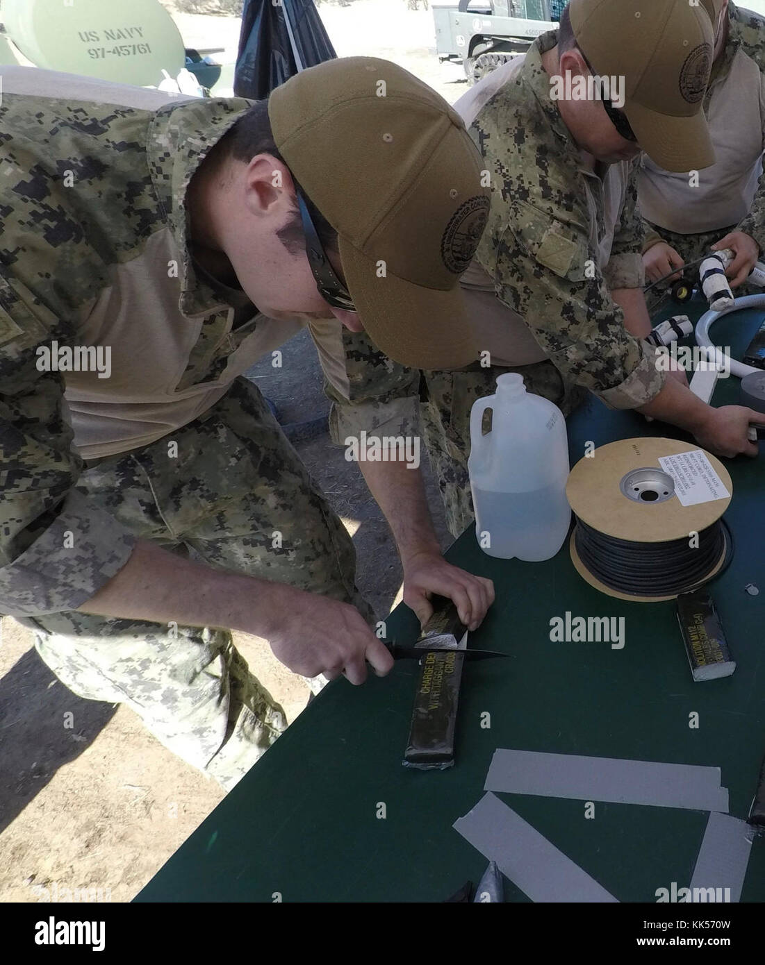U.S. Navy Construction Mechanic 2nd Class Ryan Filo, a Seabee with ...