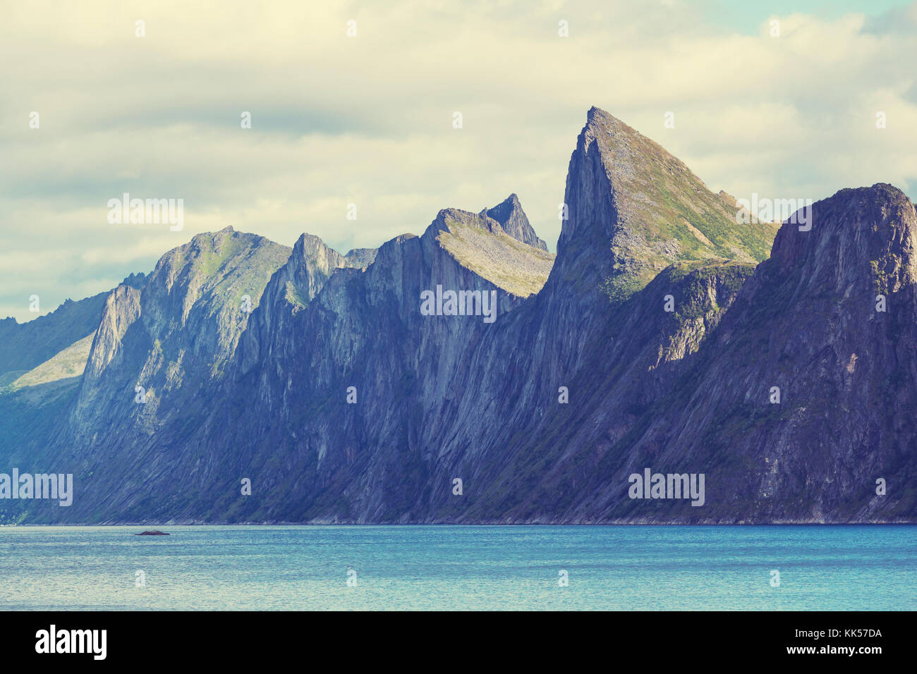 Senja islands in Norway Stock Photo - Alamy