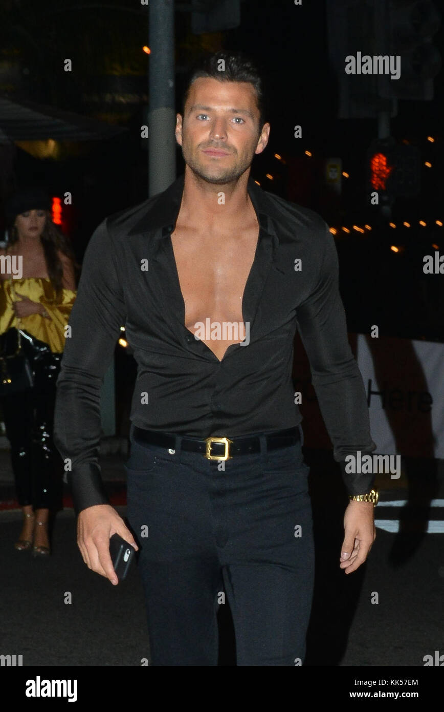 Mark Wright Arriving At The "Casamigos" Halloween Party In Hollywood ...