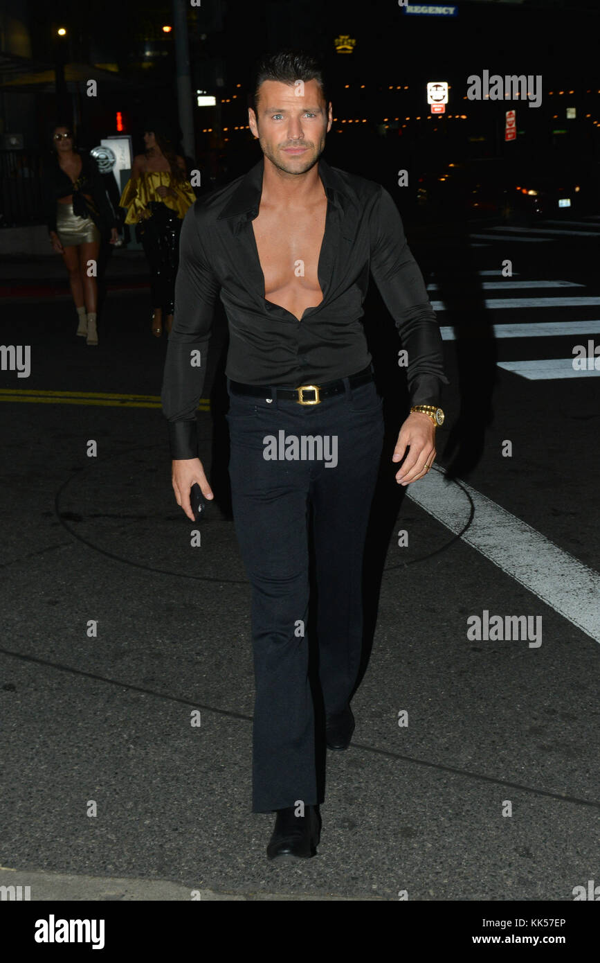 Mark Wright Arriving At The "Casamigos" Halloween Party In Hollywood ...