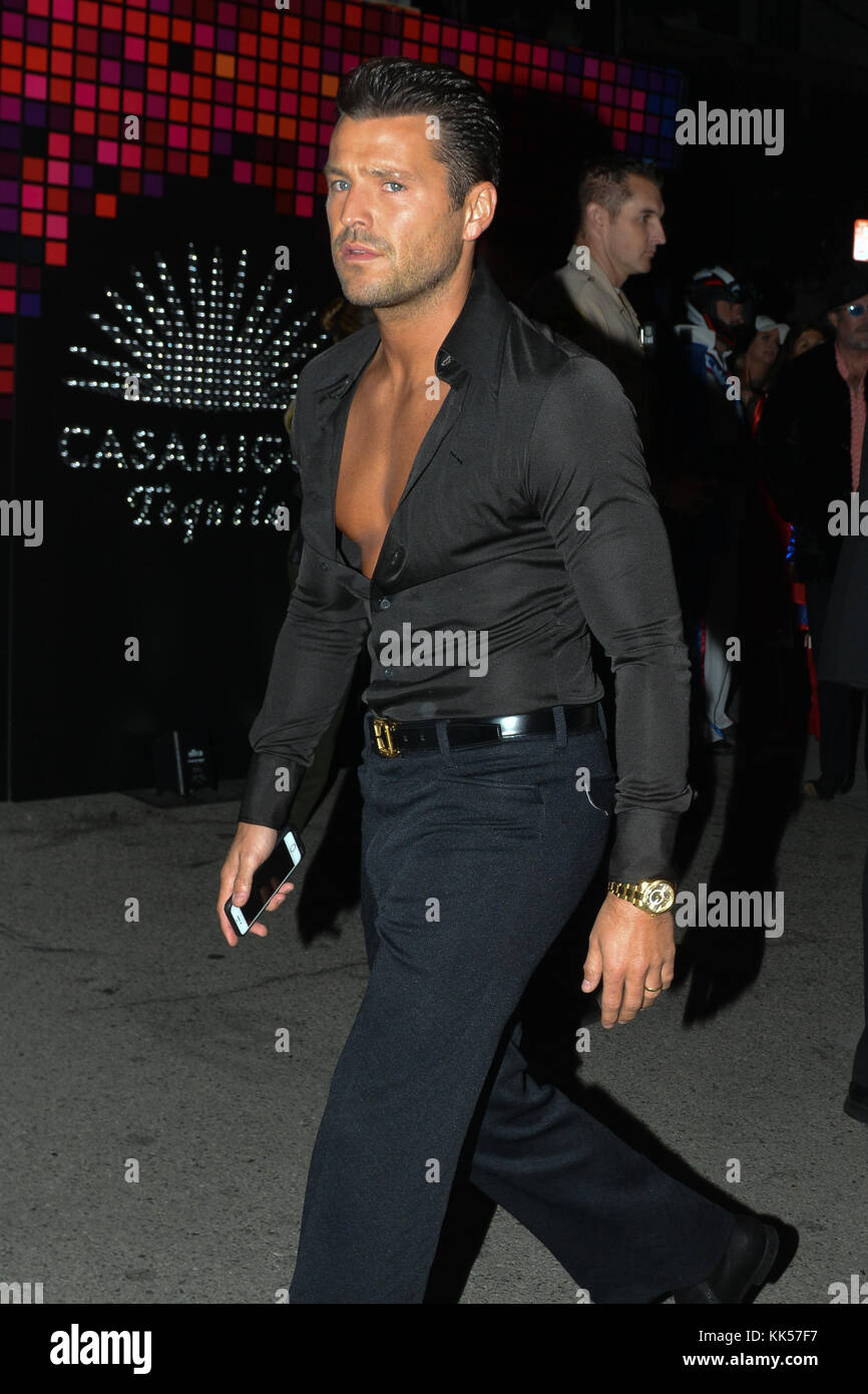 Mark Wright Arriving At The "Casamigos" Halloween Party In Hollywood ...