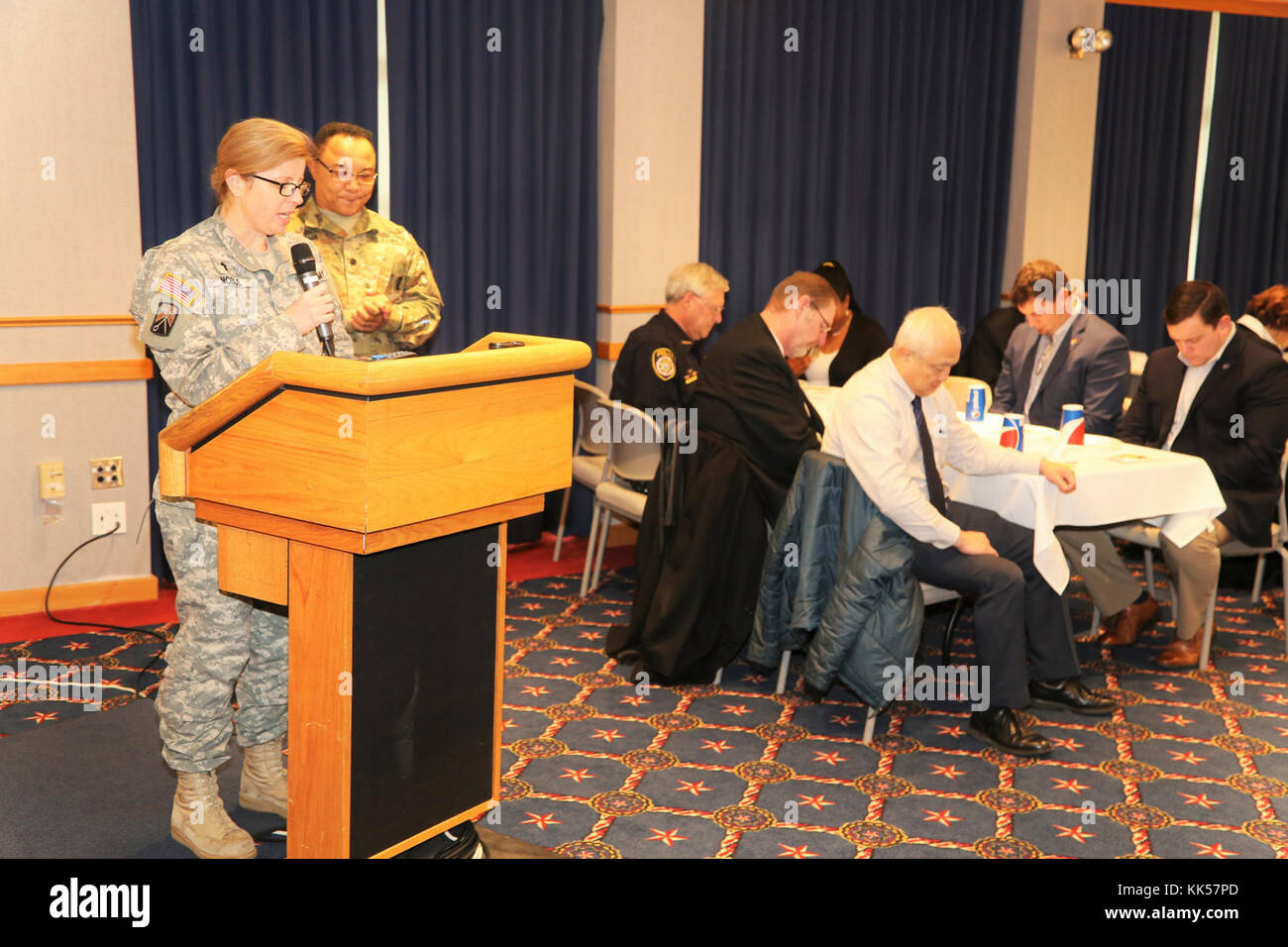Chaplain (Maj.) Amy Noble with the 88th Regional Support Division ...