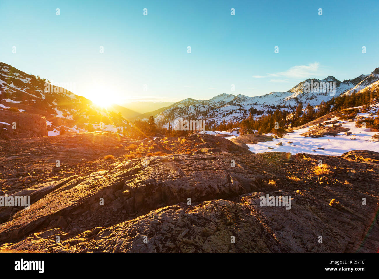 Sierra Nevada mountains Stock Photo - Alamy