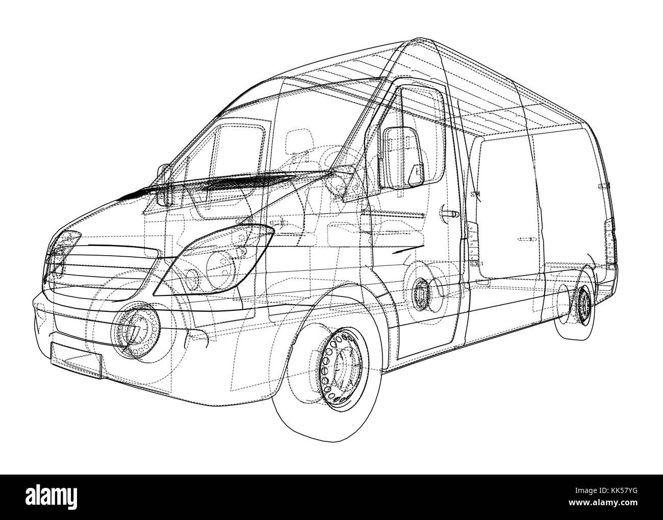 Concept car. Vector Stock Vector Image & Art - Alamy