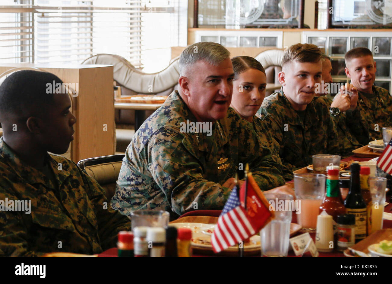 U.S. Marine Corps Gen. Glenn M. Walters, Assistant Commandant of the ...