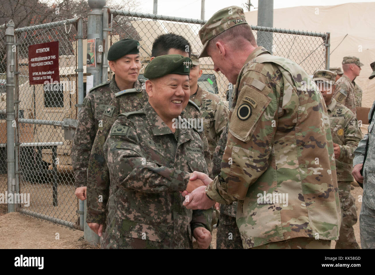 Gen. Byeong Joo Kim, Deputy Commander of Combined Forces Command and ...
