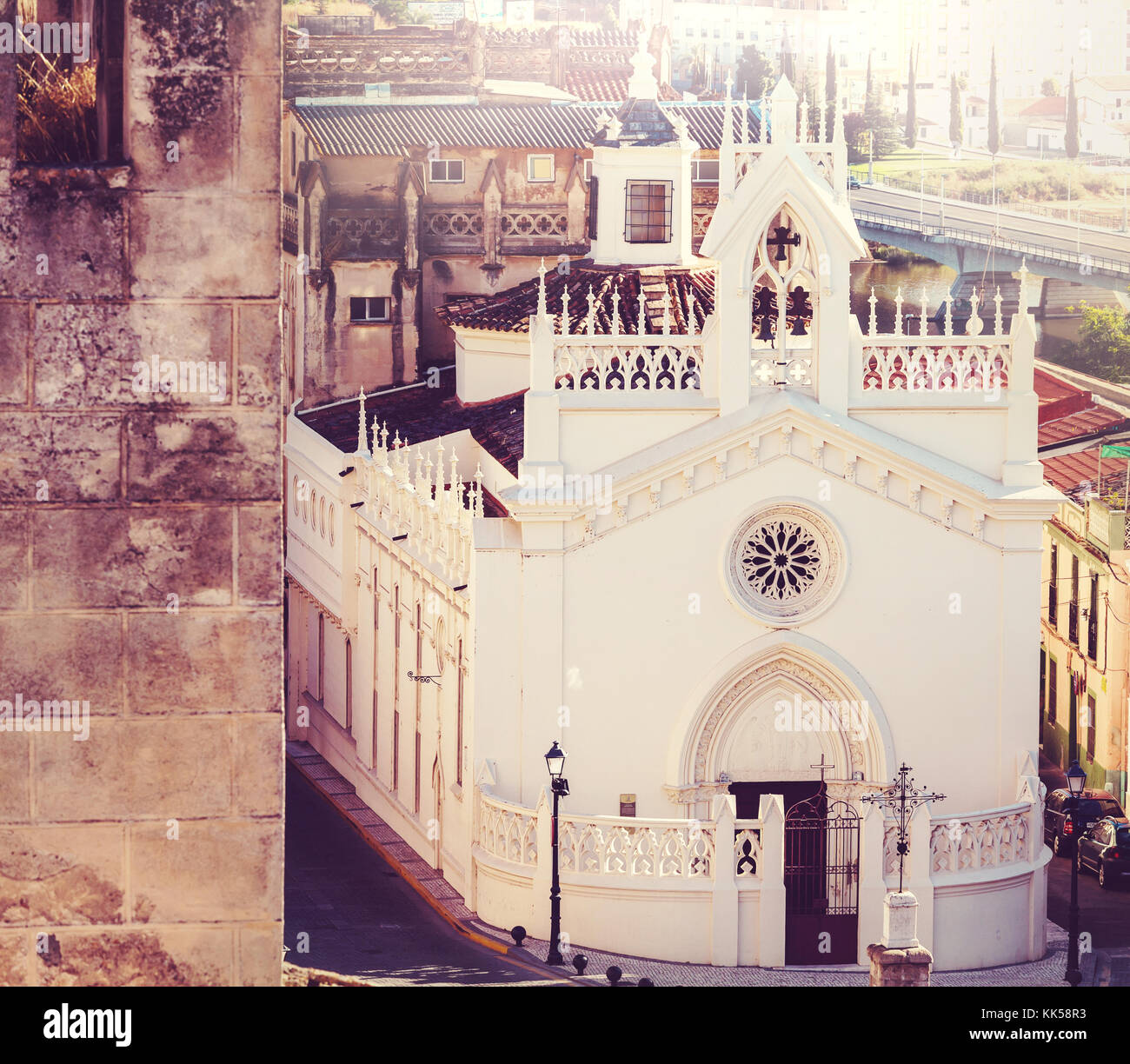 street in Spain village Stock Photo - Alamy