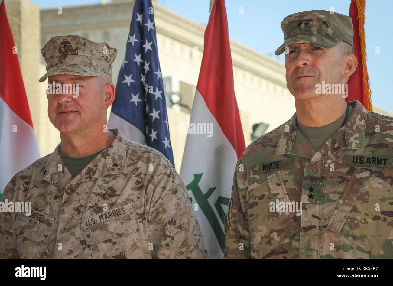 U S Marine Brig Gen Robert B Sofge Deputy Commanding General For