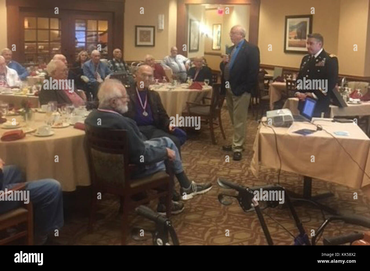 Lt. Col. Jeffrey Ignatowski, Commander, and Ed Averill, Deputy ...