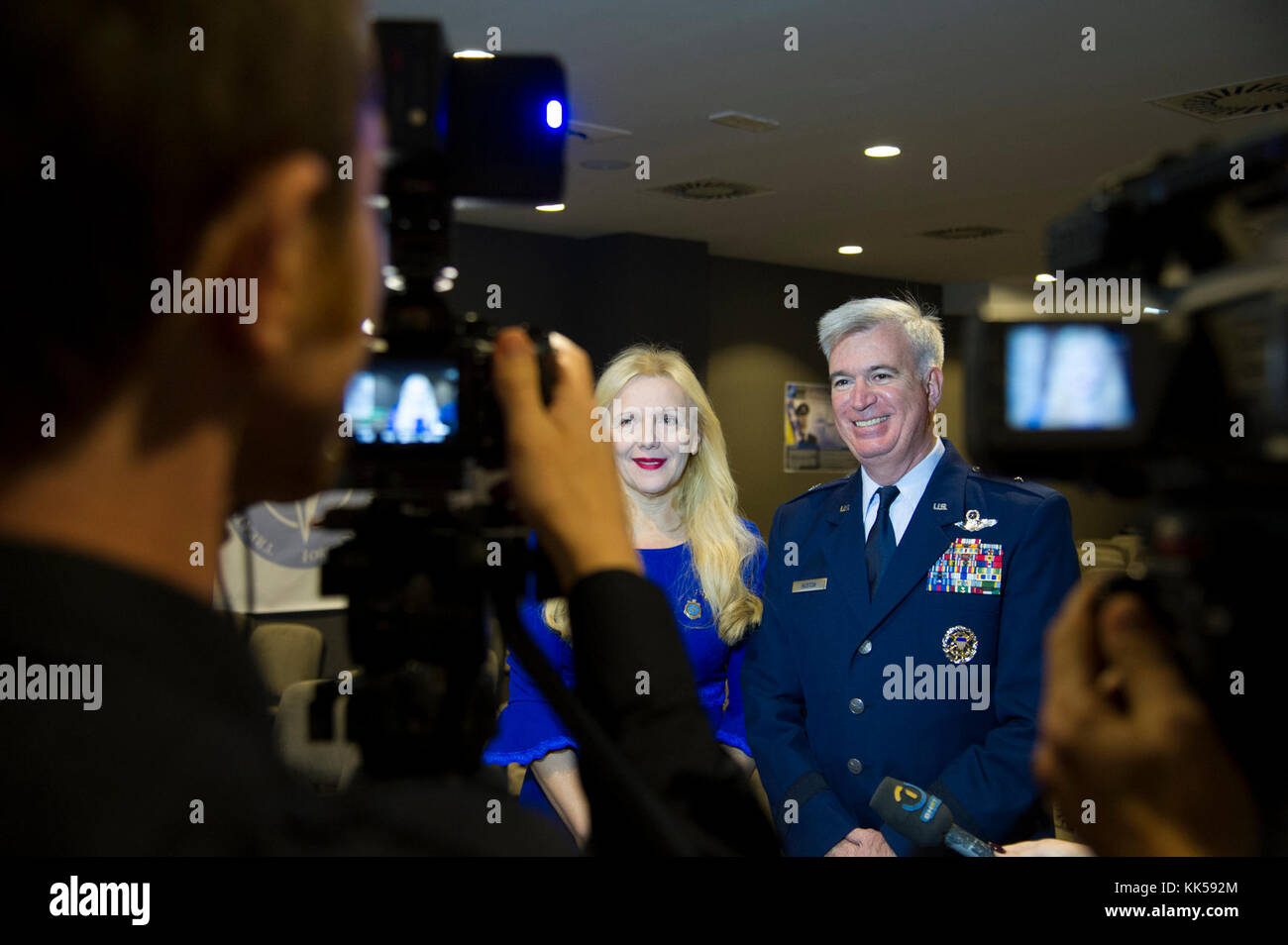 U.S. Air Force Brig. Gen. Robert Huston, NATO Headquarters Sarajevo ...