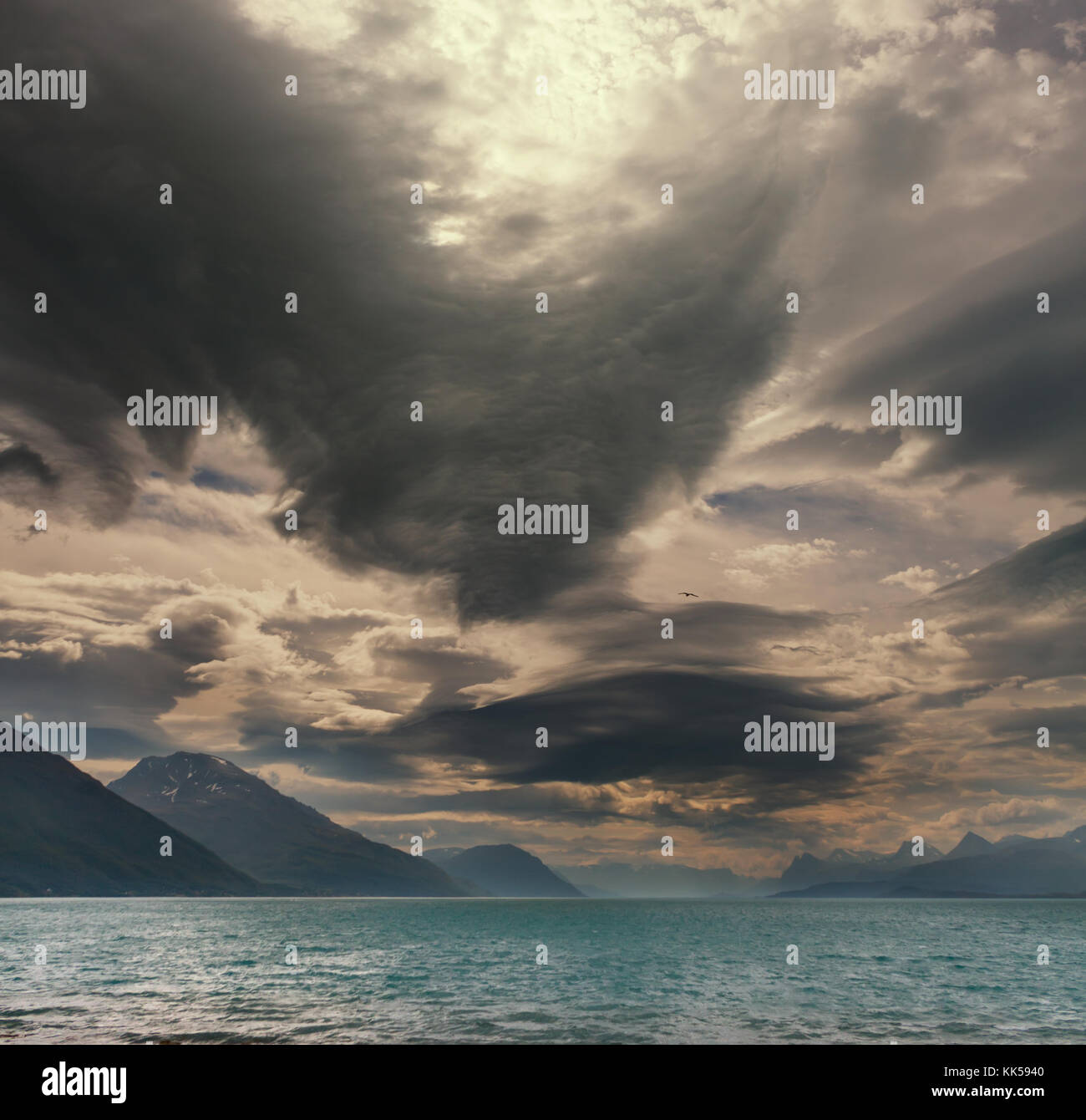 rain in ocean Stock Photo - Alamy