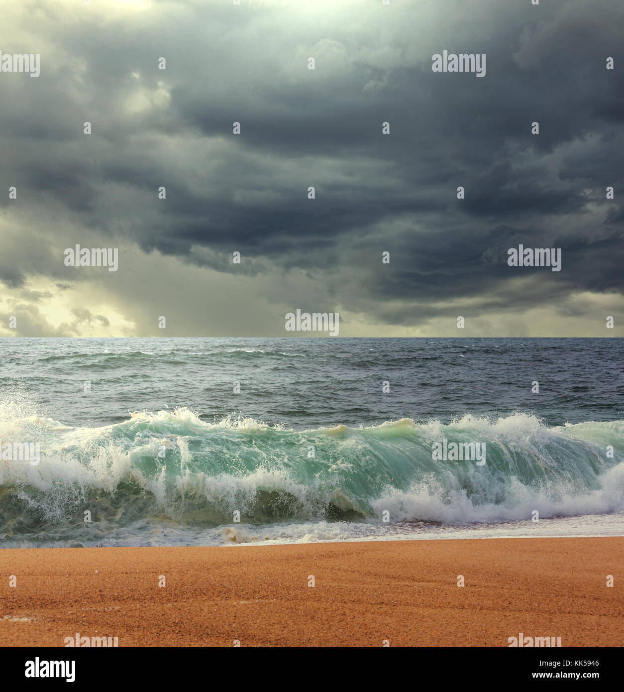 rain in ocean Stock Photo - Alamy