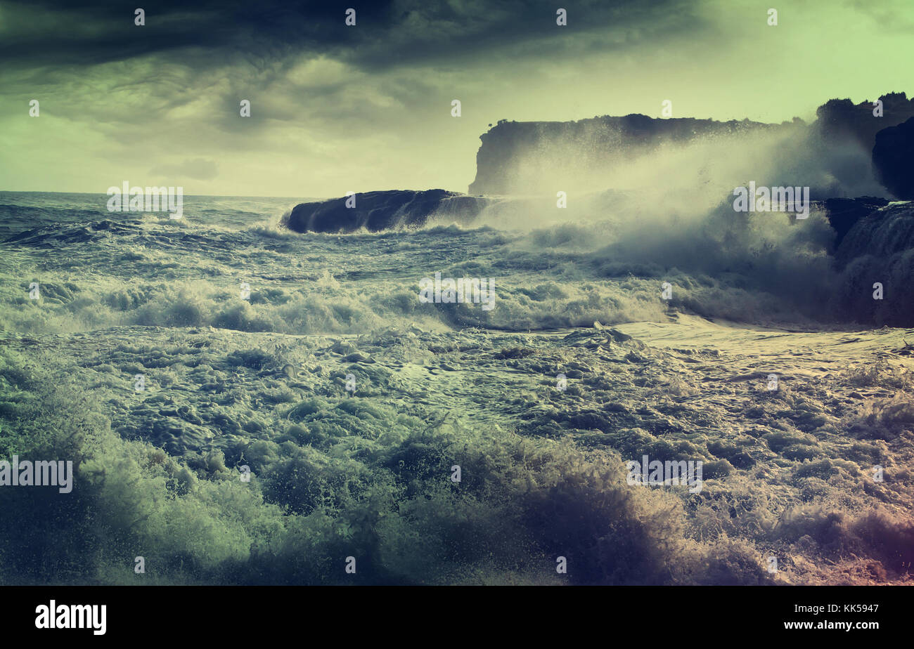 rain in ocean Stock Photo - Alamy