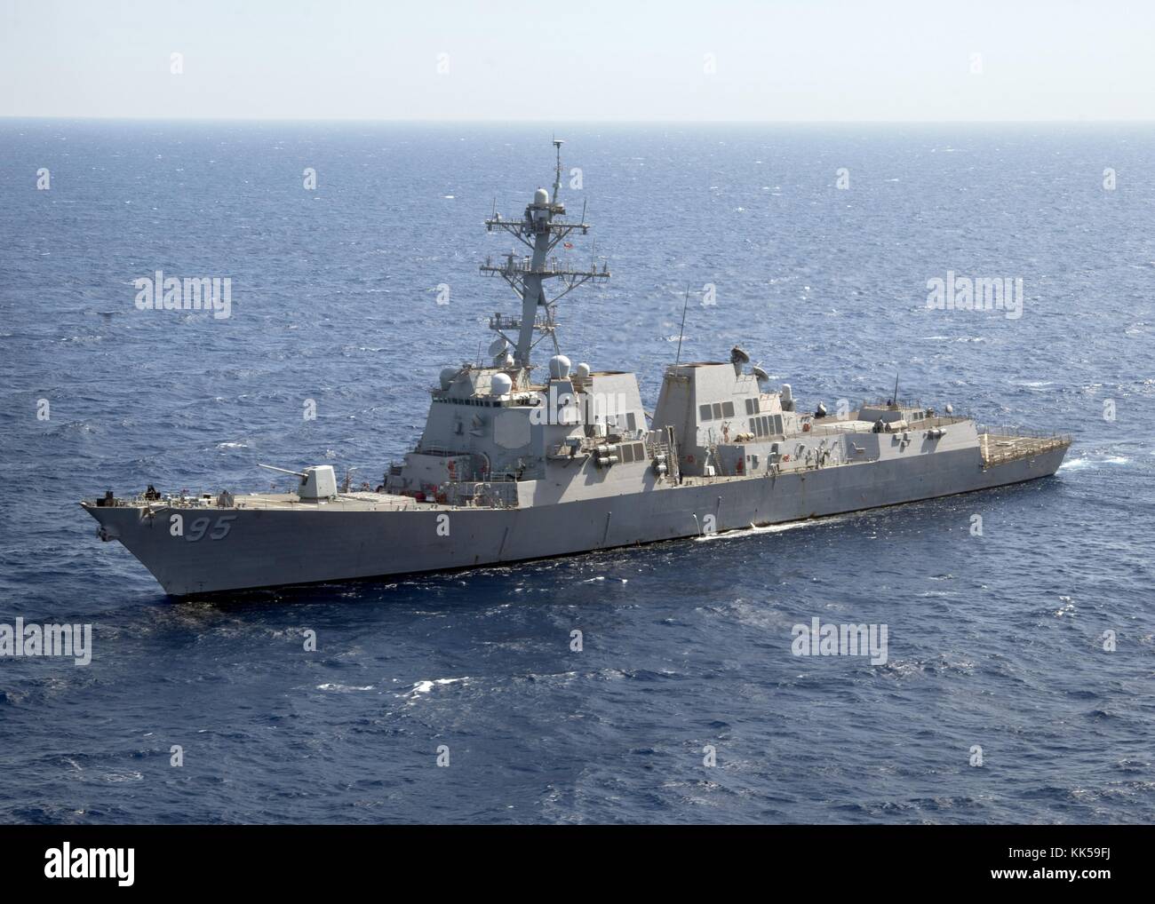 The guided-missile destroyer USS James E Williams DDG 95 transits the ...