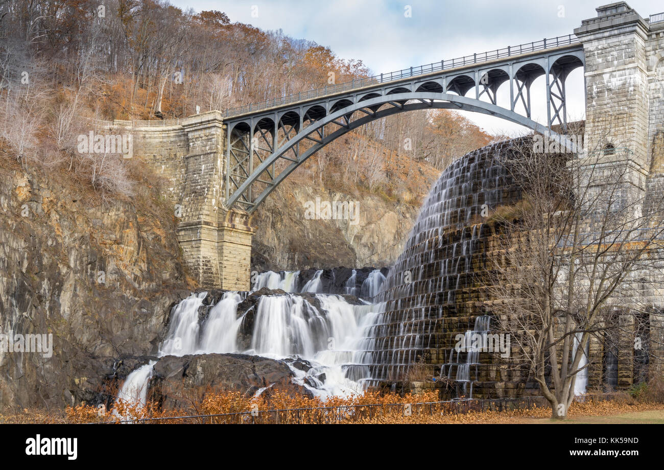 View of Croton Dam in Croton Gorge Park in New York Stock Photo - Alamy