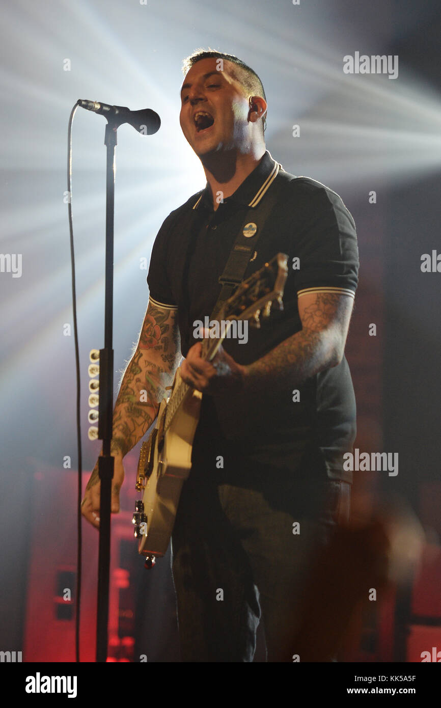 FORT LAUDERDALE FL - AUGUST 11: Anthony Raneri of Bayside performs at ...