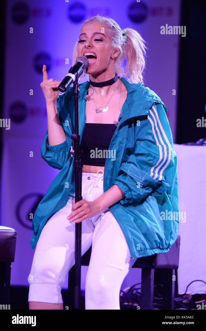 FORT LAUDERDALE , FL - AUGUST 09: Bebe Rexha poses for a portrait ...