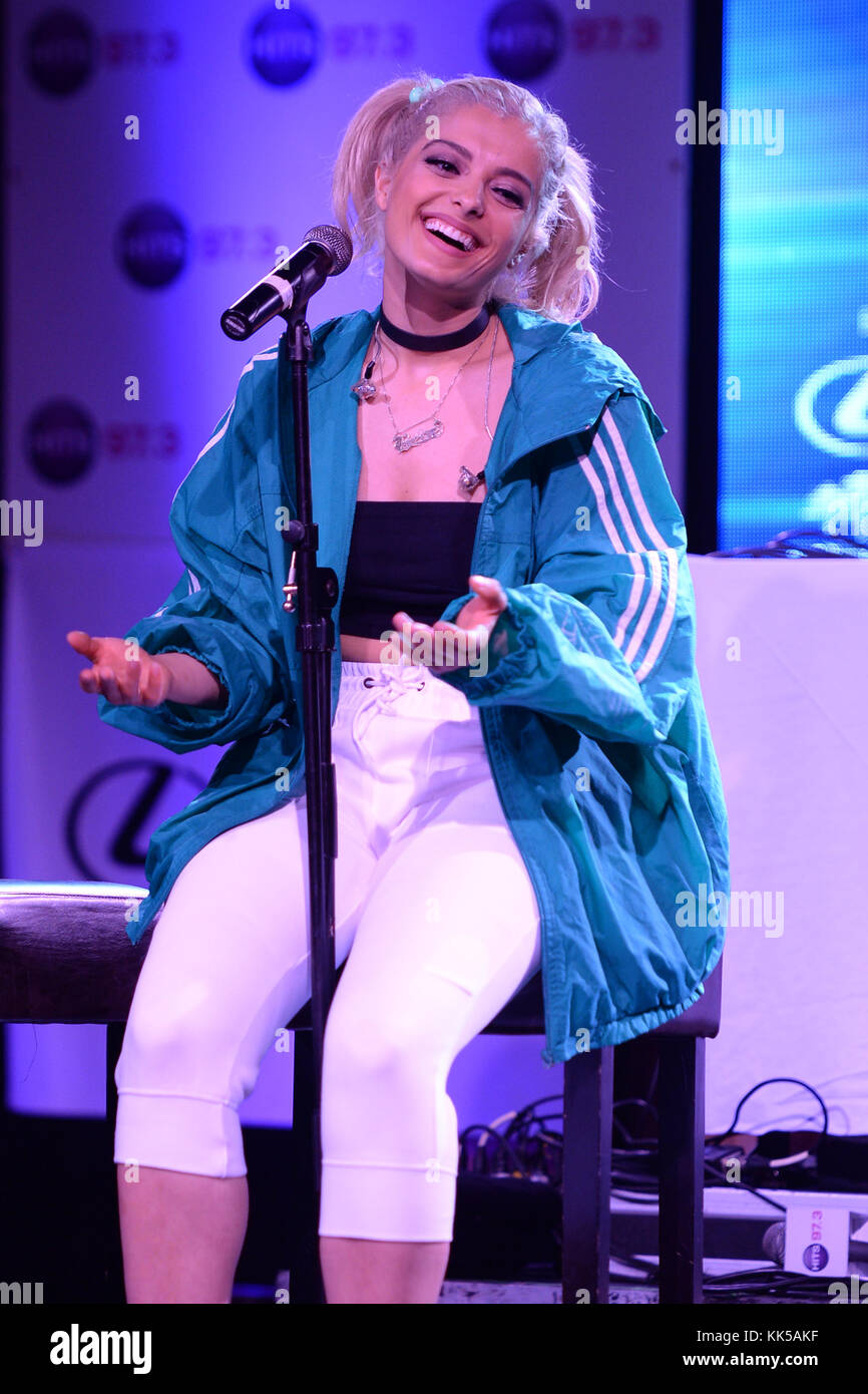 FORT LAUDERDALE , FL - AUGUST 09: Bebe Rexha poses for a portrait ...