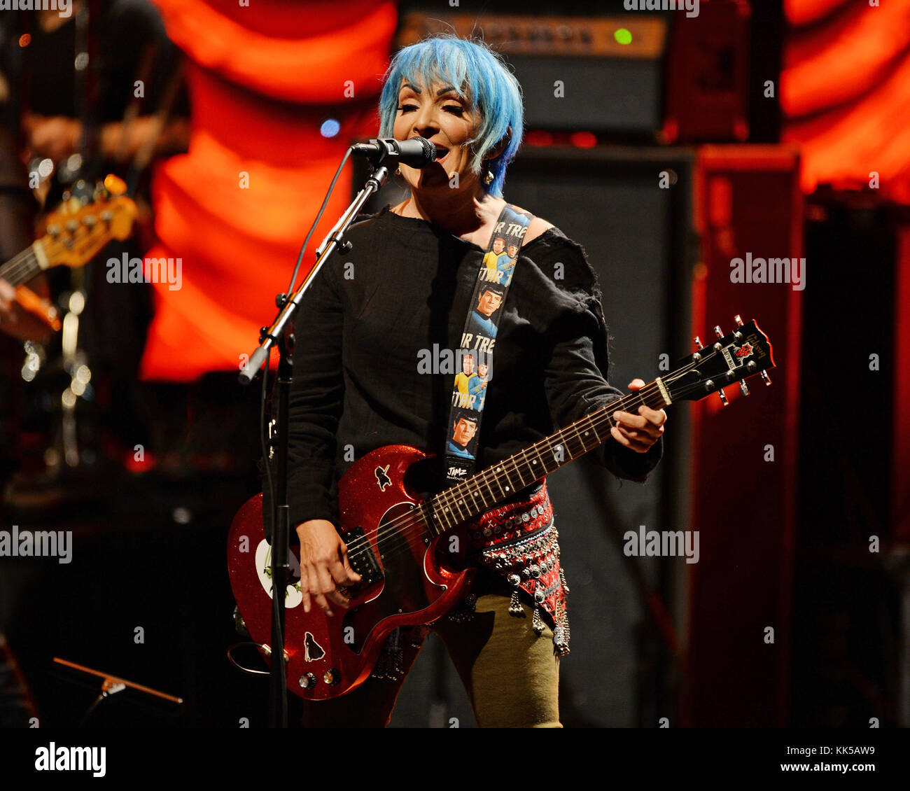 FORT LAUDERDALE FL - AUGUST 03: Jane Wiedlin of The Go-Go's perform at ...