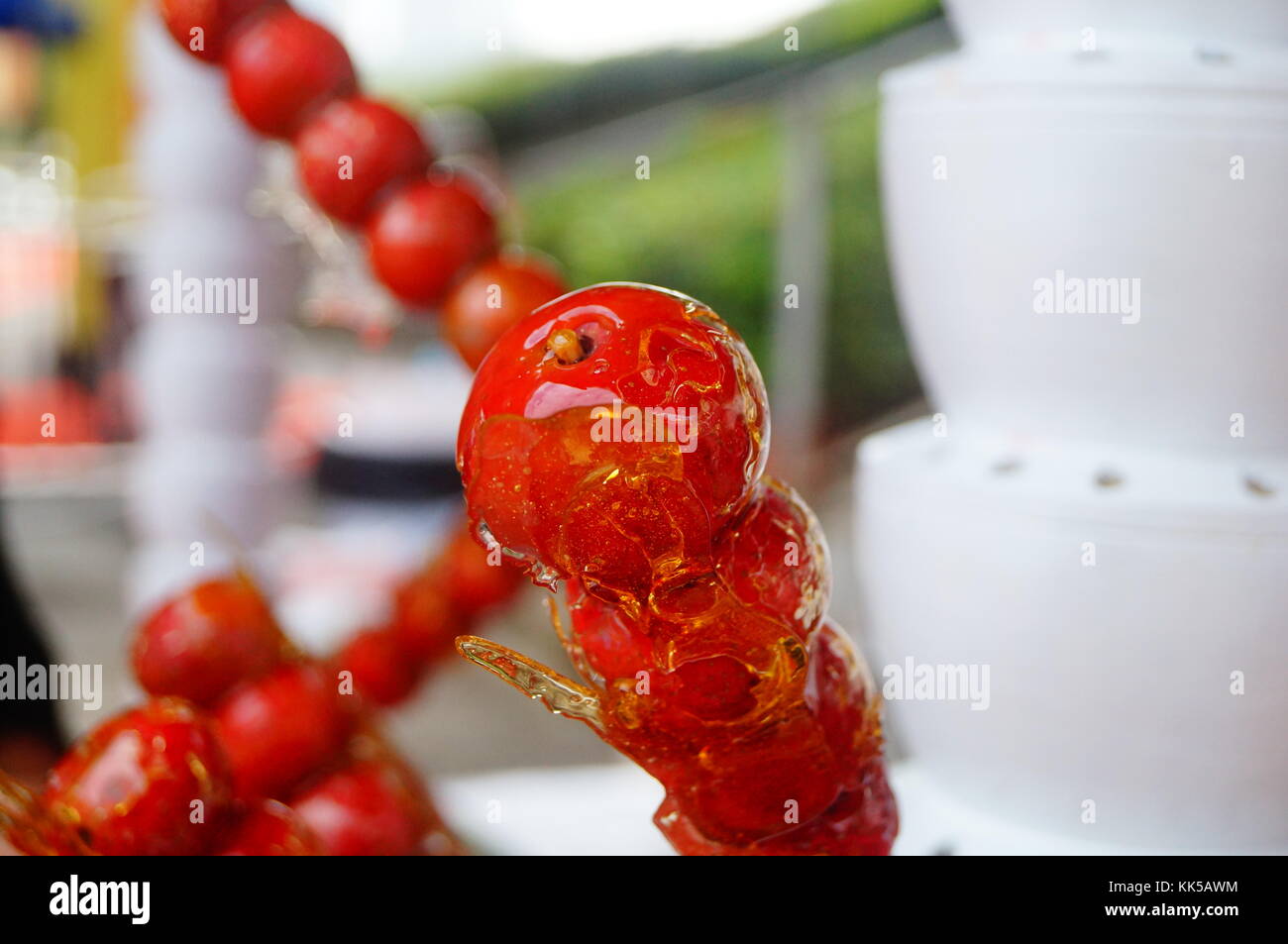 Ice-sugar gourd is a traditional Chinese delicacy Stock Photo - Alamy