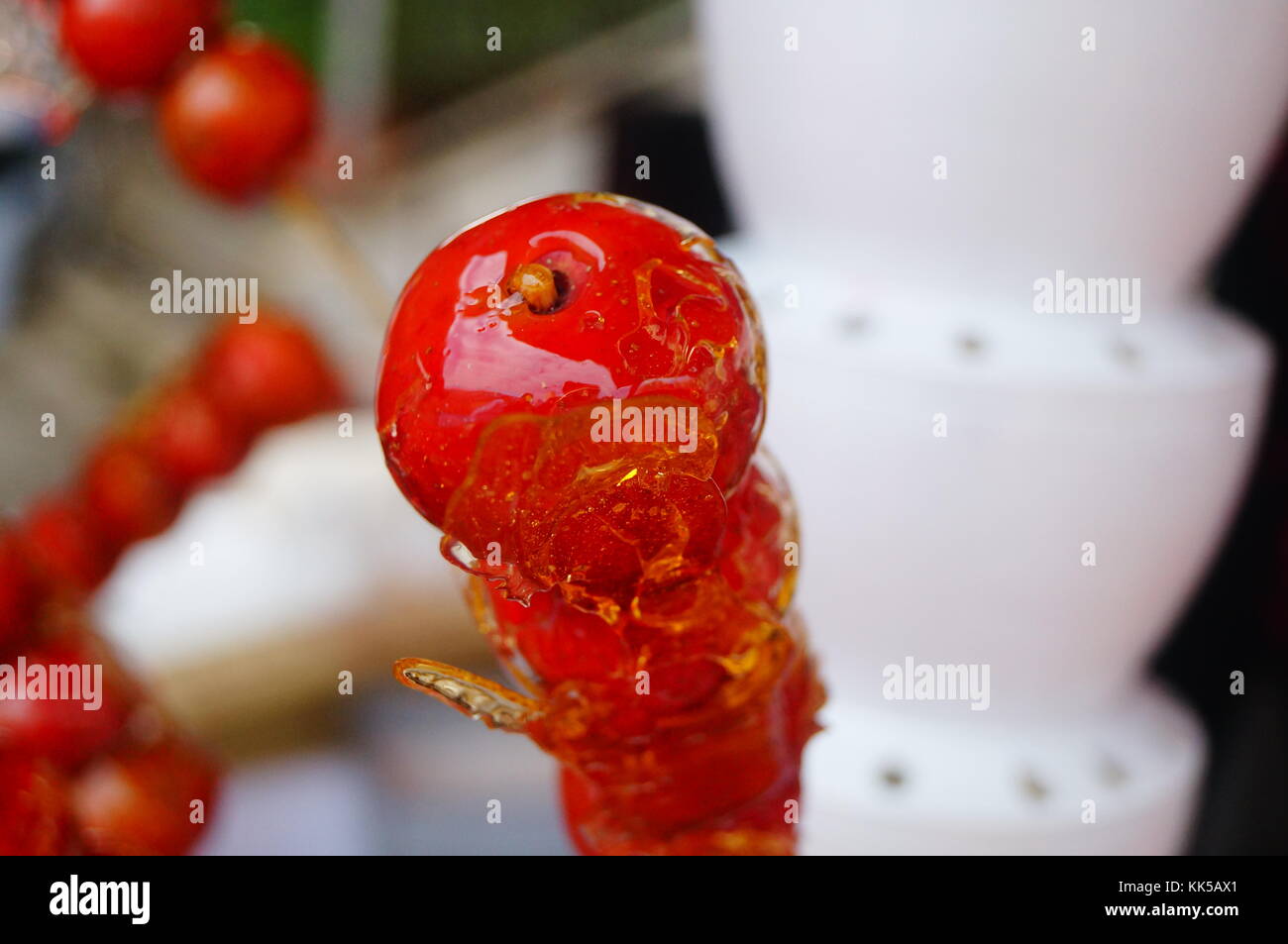 Ice-sugar gourd is a traditional Chinese delicacy Stock Photo - Alamy