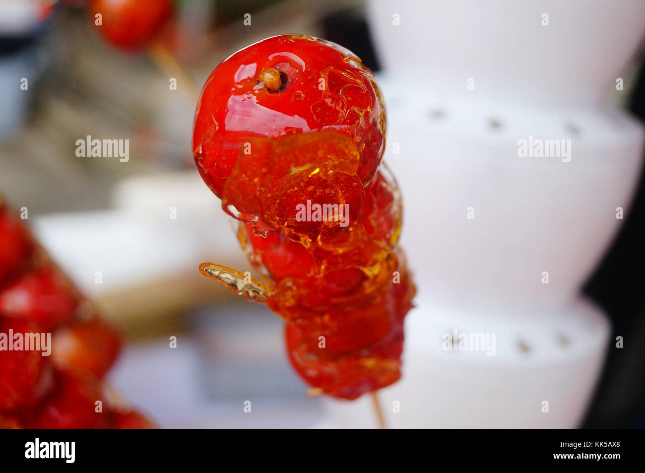 Ice-sugar gourd is a traditional Chinese delicacy Stock Photo - Alamy
