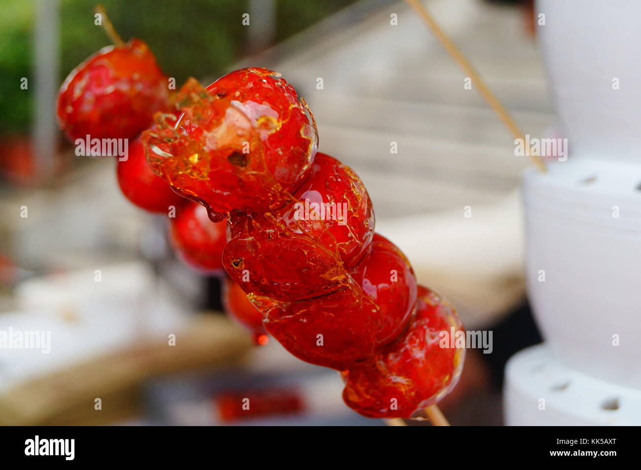 Ice-sugar gourd is a traditional Chinese delicacy Stock Photo - Alamy