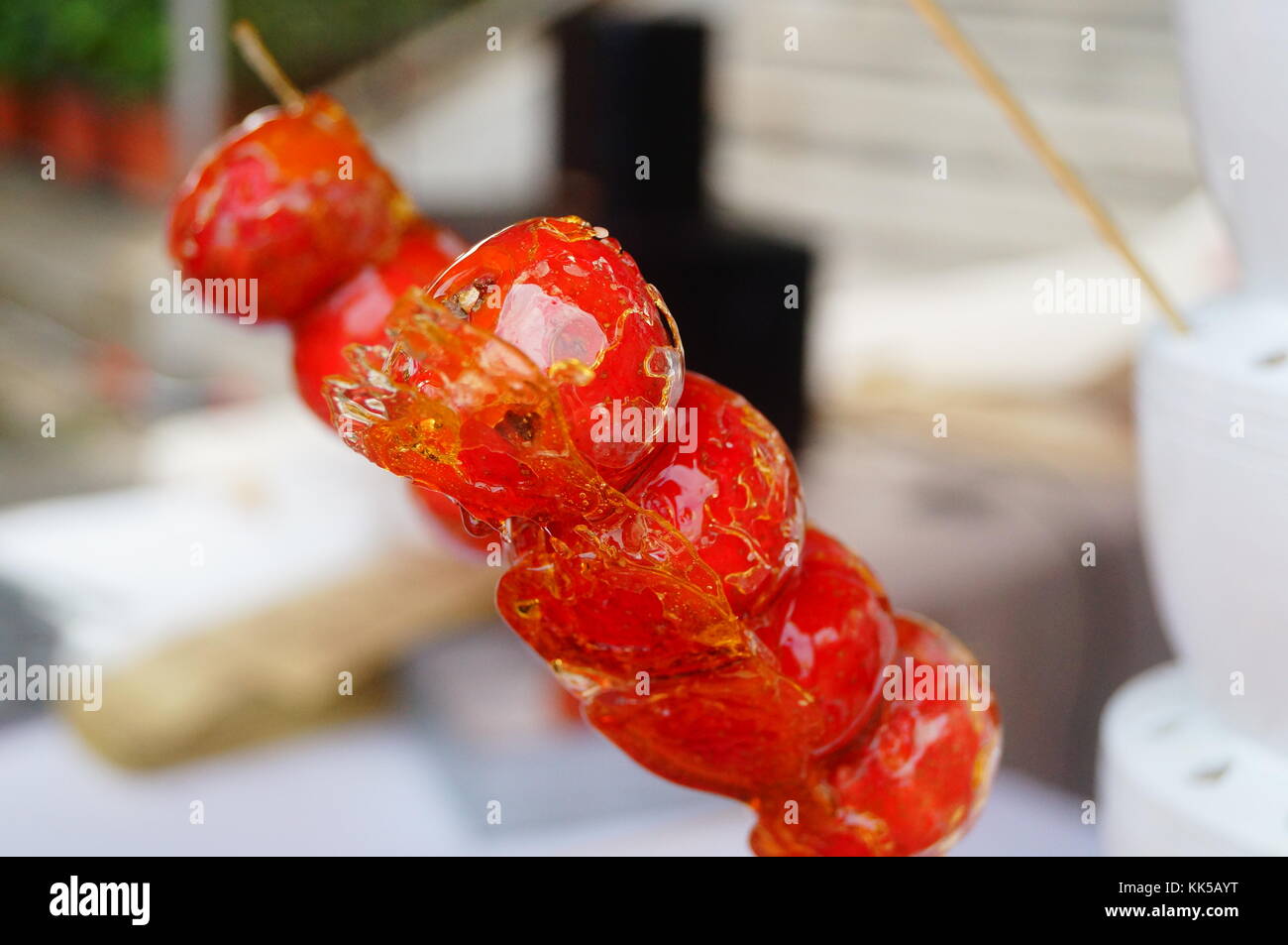 Ice-sugar gourd is a traditional Chinese delicacy Stock Photo - Alamy