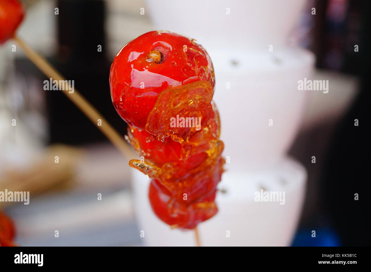 Ice-sugar gourd is a traditional Chinese delicacy Stock Photo - Alamy