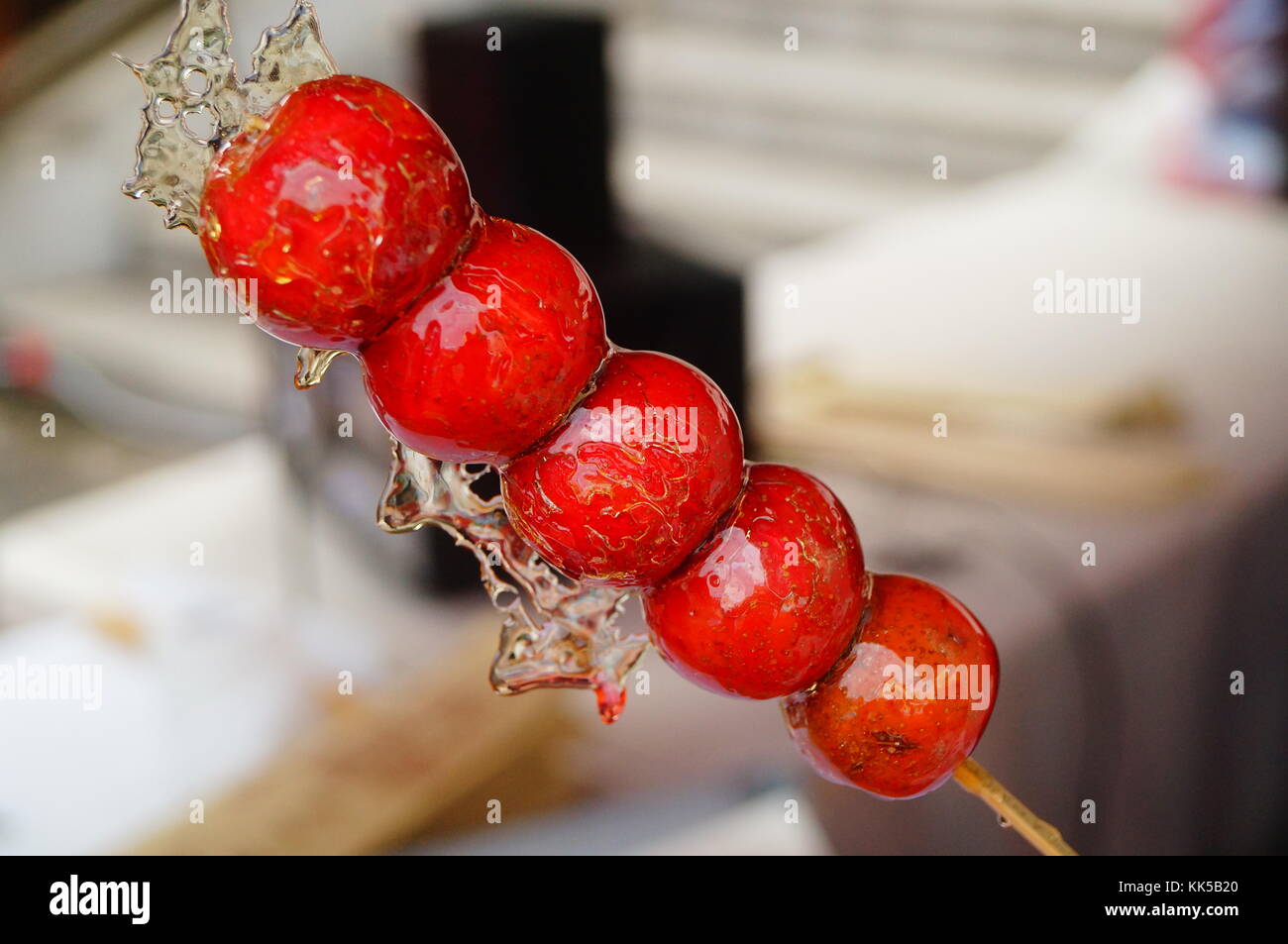 Ice-sugar gourd is a traditional Chinese delicacy Stock Photo - Alamy