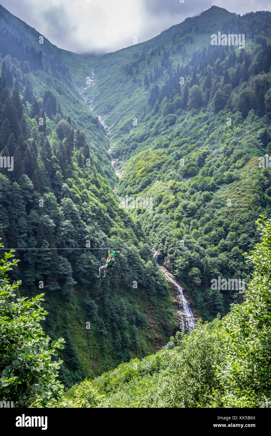 Landscape view of Ayder Plateau in Rize,Turkey.Ayder Valley is popular ...