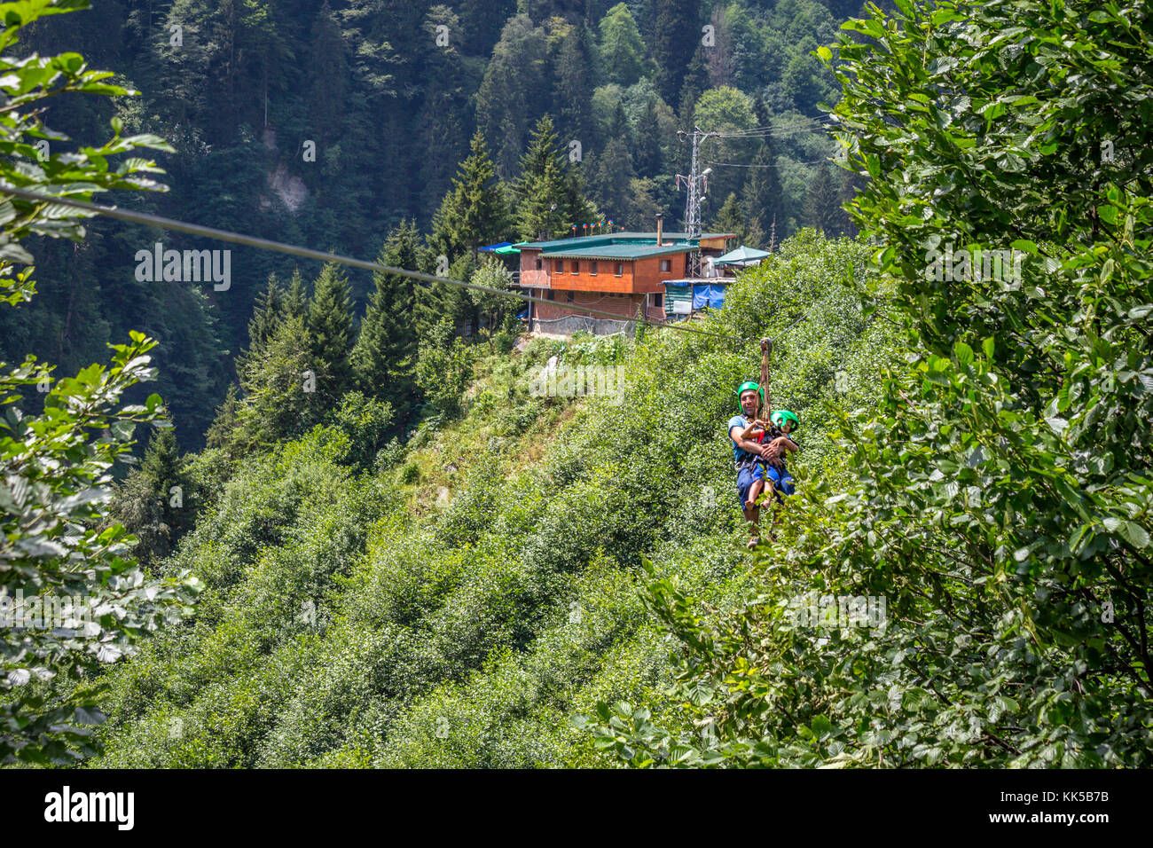Landscape view of Ayder Plateau in Rize,Turkey.Ayder Valley is popular ...