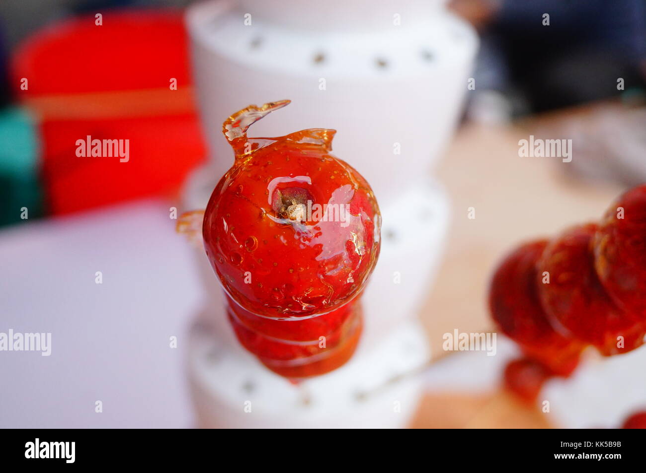 Ice-sugar gourd is a traditional Chinese delicacy Stock Photo - Alamy