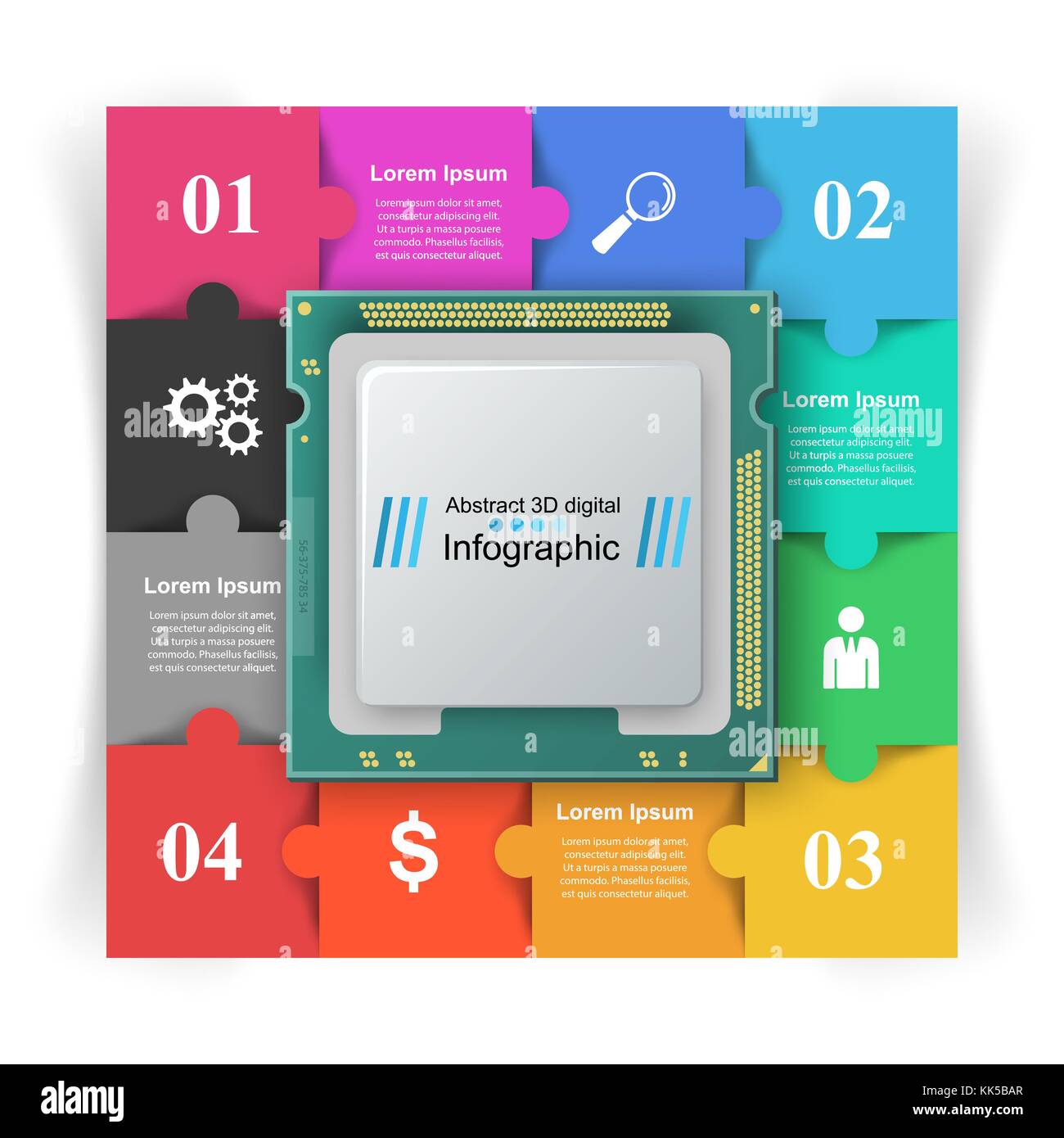Microprocessor diagram hi-res stock photography and images - Alamy